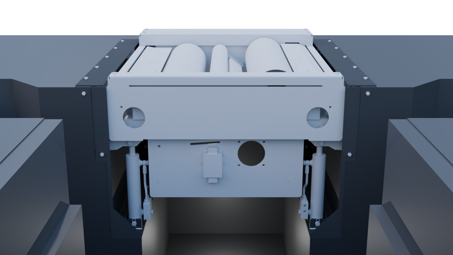 Lifting load simulator for 44750 wide brake tester - Muller Automotive